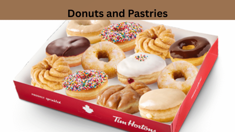 Tim Hortons Menu: Guide to Drinks, Donuts, and More