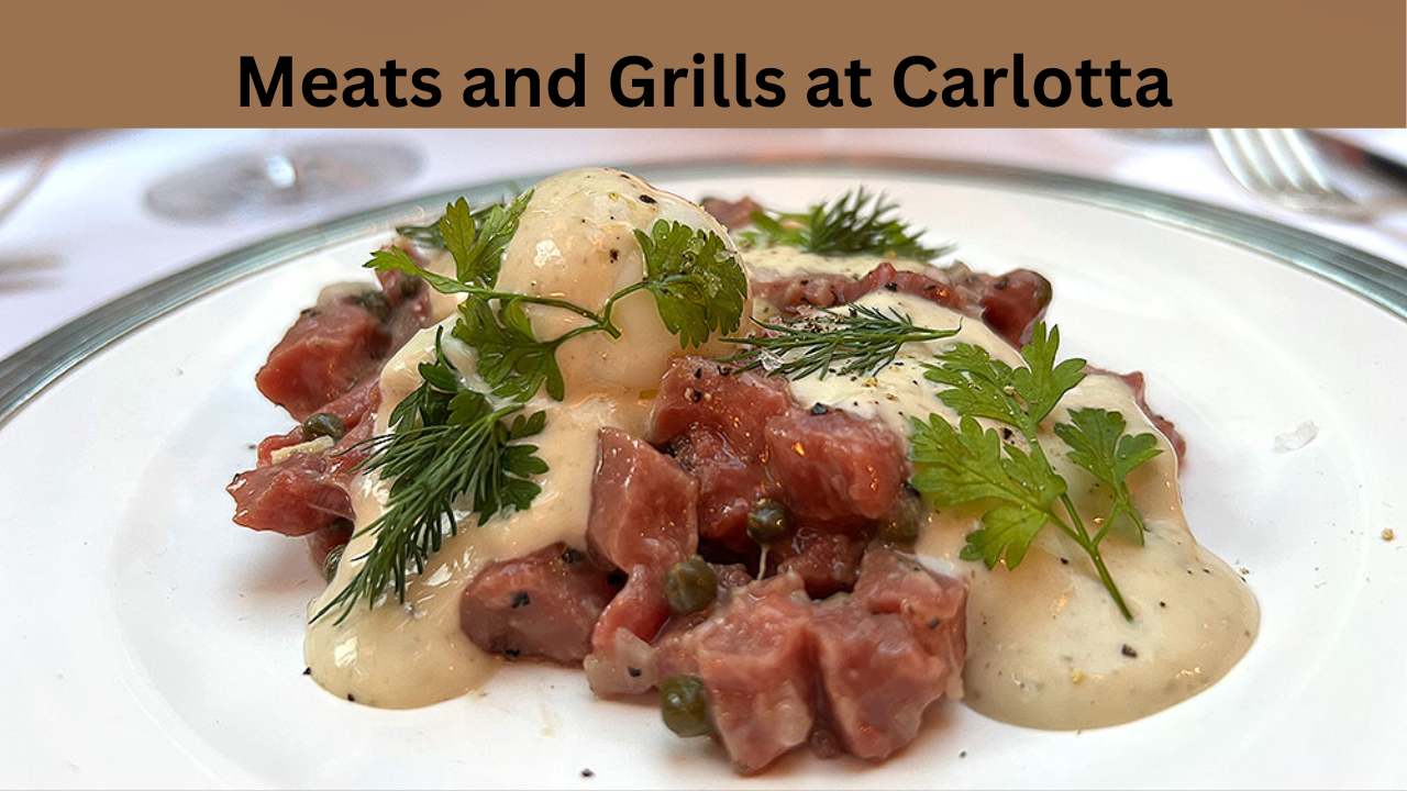 Carlotta London Menu Bold Italian-American Dining Experience